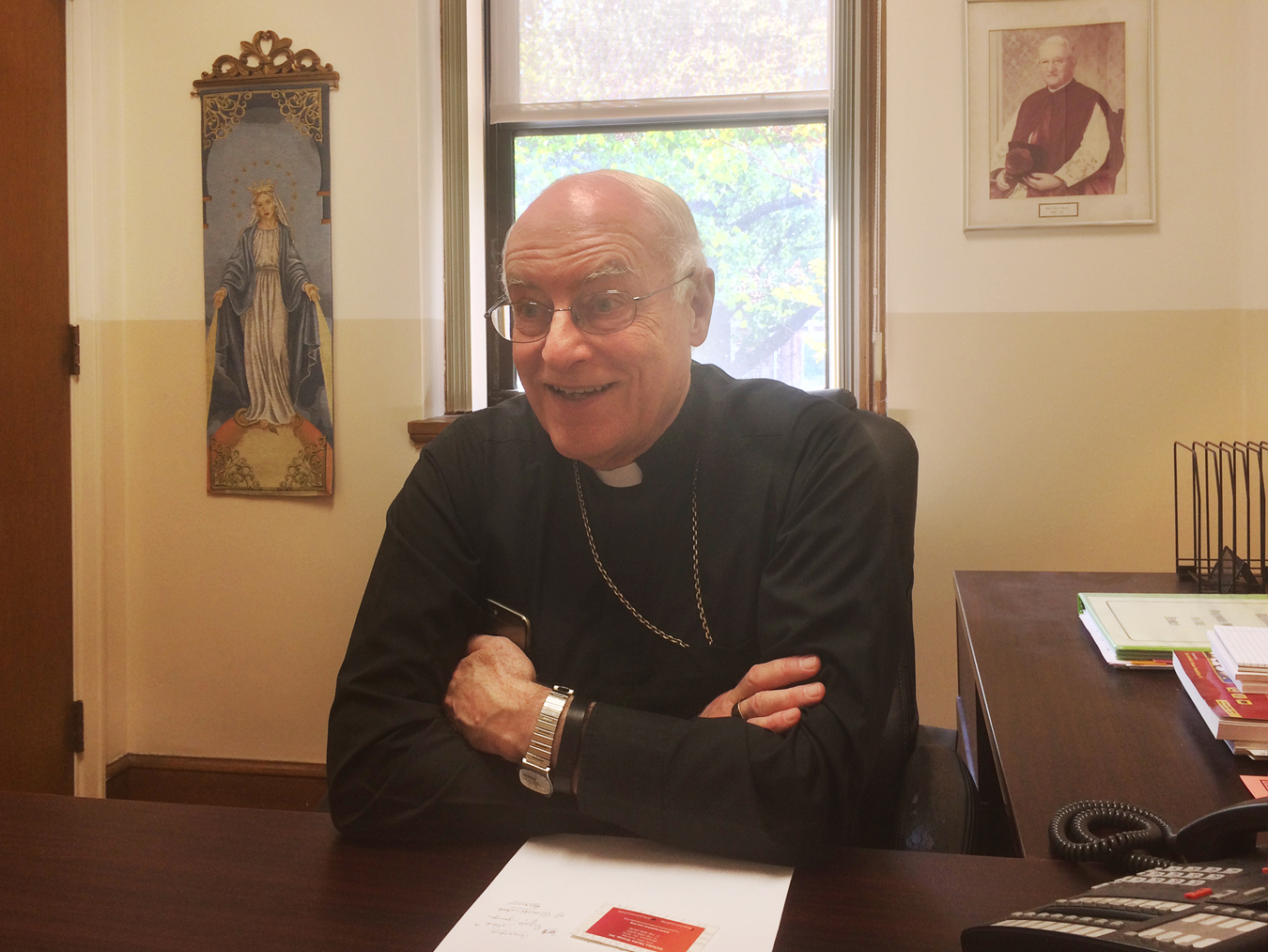 Mons. Raymond Chappetto, un obispo enamorado de su vocación sacerdotal ...